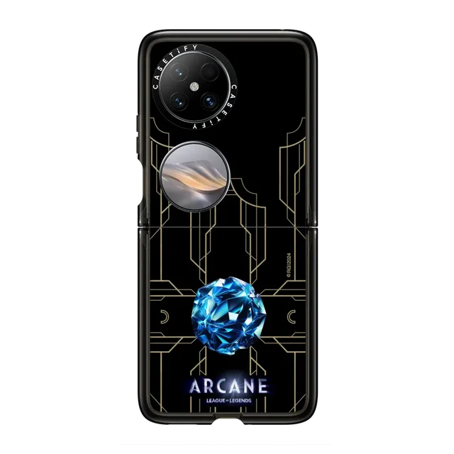 Spot CASETiFY co-branded Battle of Two Cities Hextech Crystal League of ...