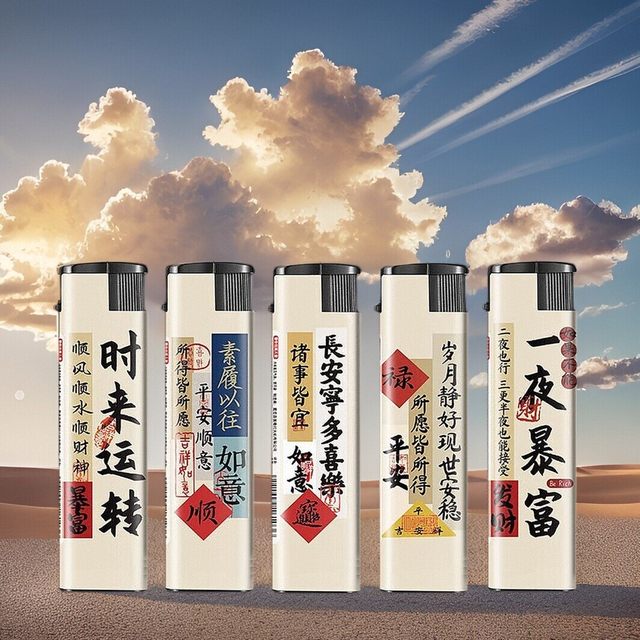 A box of 50 windproof lighters, new explosion-proof disposable open ...