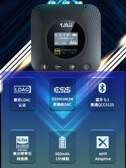 1MII One Magic Acoustic B06HD+Bluetooth receiver Audio Optical Sagua ...