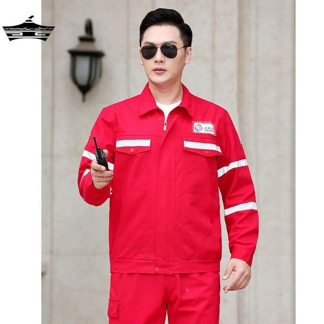 Cotton work clothes, labor protection clothing, welding suit, men's ...