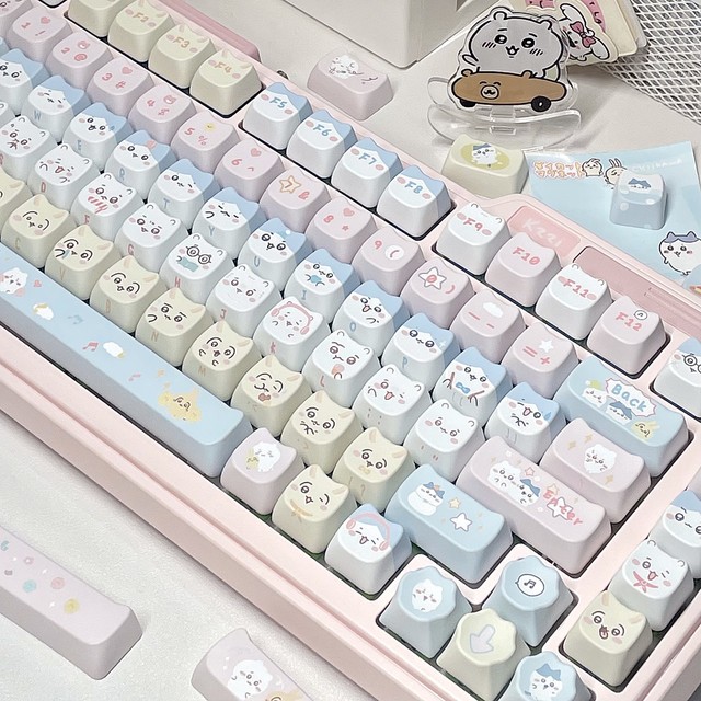 Maorbeng/Maorben MAO highly chikawa kawaii mechanical keyboard cross ...