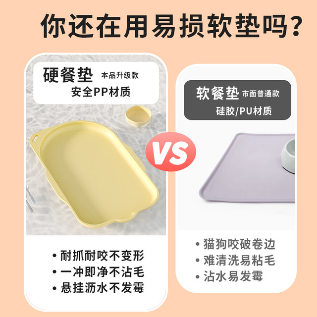 Pet special meal cushion waterproof non -slip cat bowl grain pad dog ...