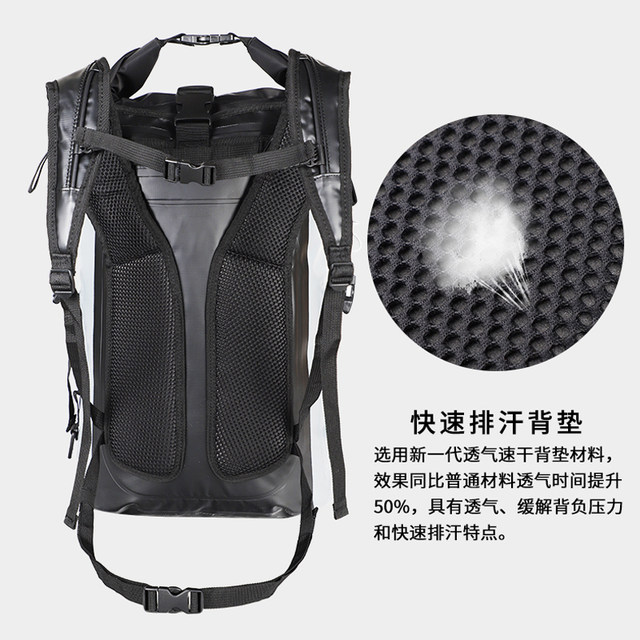 MAIKE outdoor waterproof backpack, seaside backpack, swimming ...