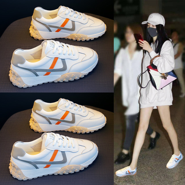 White shoes women's shoes 2025 new hot spring shoes spring genuine ...