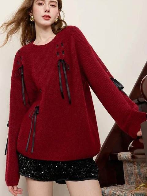 Link 2 Collection Link Sweater Cardigan Knitted Sweater Women