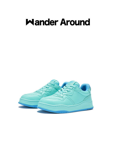 Wander around autumn Flower Lane Flower Lane series clear sky blue Low ...