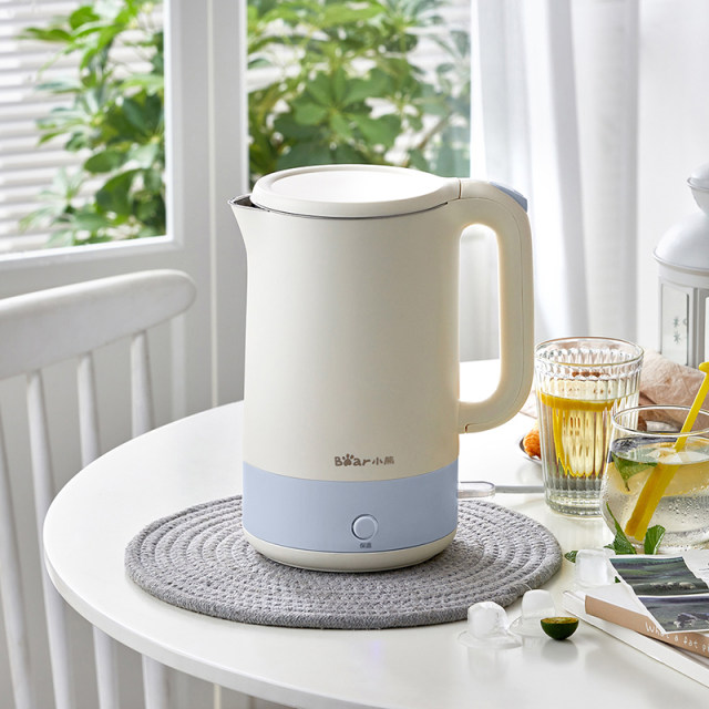 Bear household stainless steel electric kettle with integrated ...