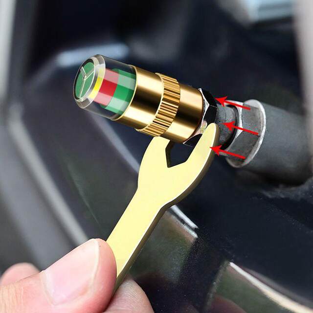 Car tire pressure monitoring cap tire pressure cap cap pressure ...
