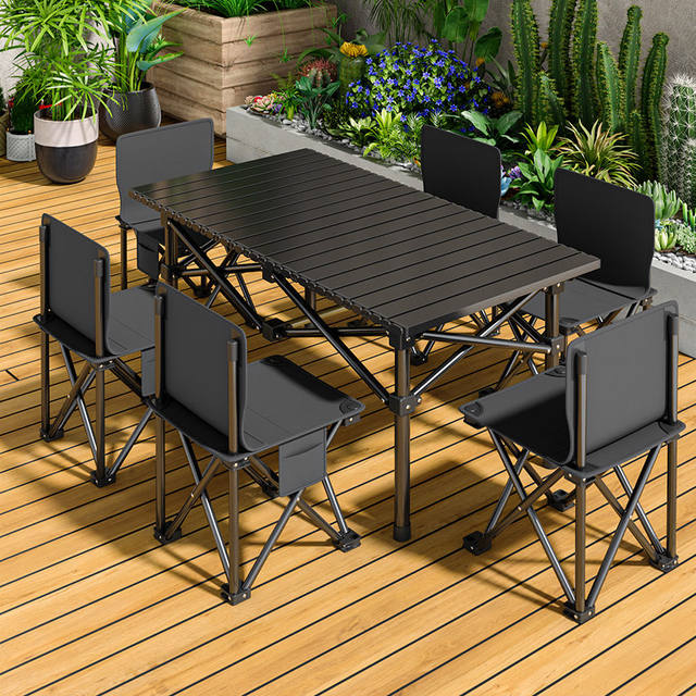 Outdoor folding table Portable home users outer field booths, camping ...