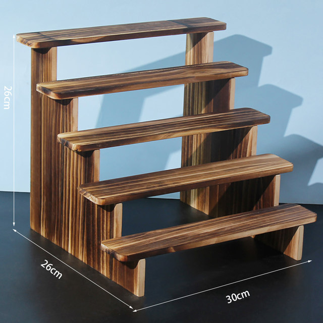 Solid Wood Display Rack Storage Rack Desktop Figurine Bubble Mart Blind ...