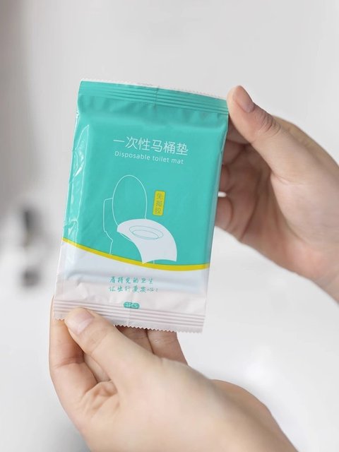 Disposable toilet mat full coverage travel portable toilet mat toilet ...