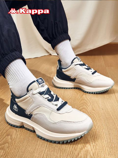 Kappa men's shoes thick sole spring running shoes 2025 summer new ...