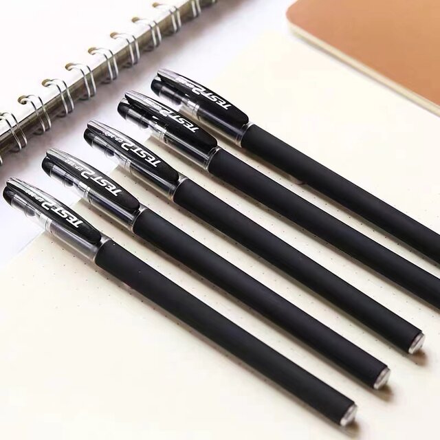 Stationery student exam special gel pen carbon pen ballpoint pen black ...