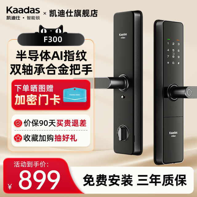 Cadiz F300 home handle electronic anti-theft magnetic card induction ...