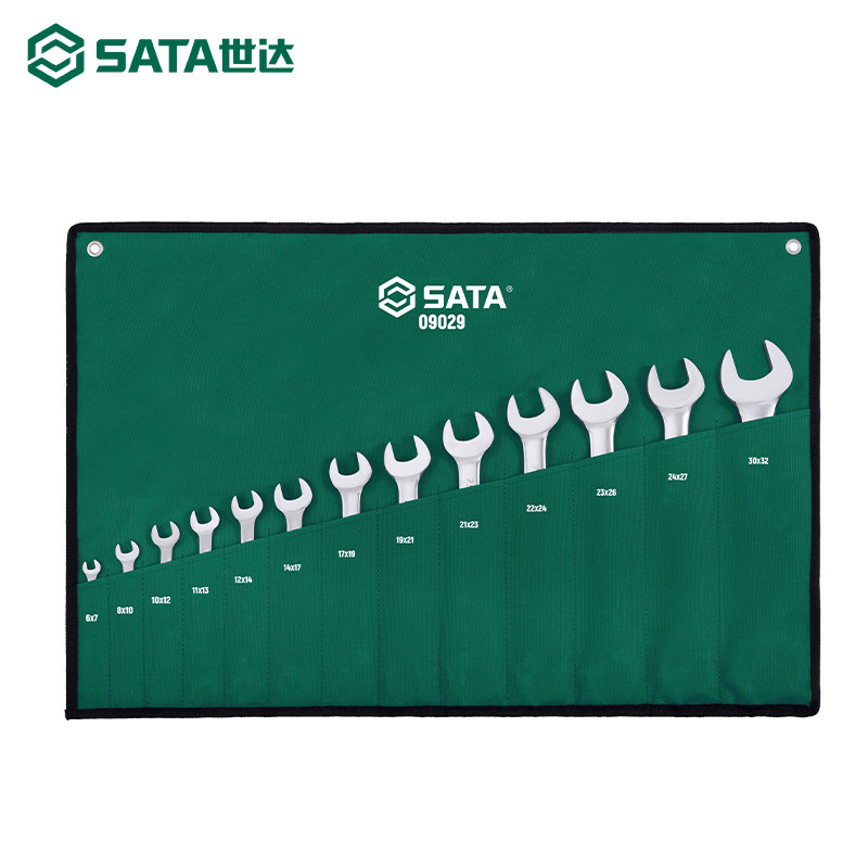 Sata 09029 13-dijelni set dvostranih ključeva - metrički
