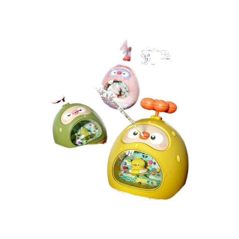 Children's Fun Meng Duck Duck Falling Water Turner Press the spray ...