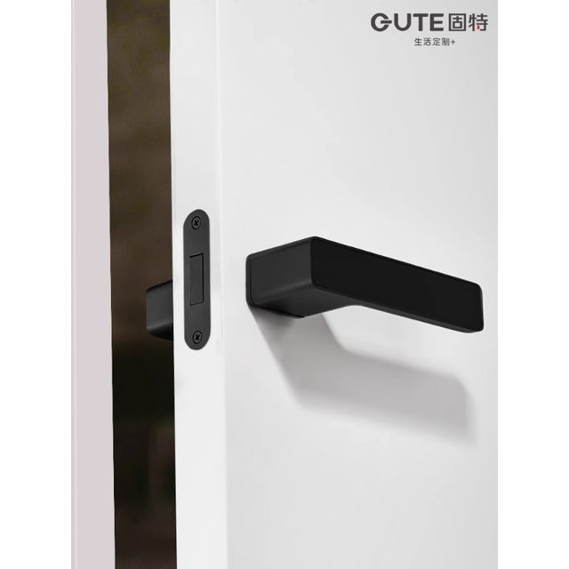 Good ecological door lock modern simple Italian minimalist magnetic ...
