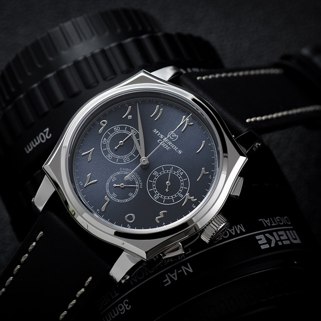 National Watch Player/Mysterious Code Quartz Planning Aviation Steel ...
