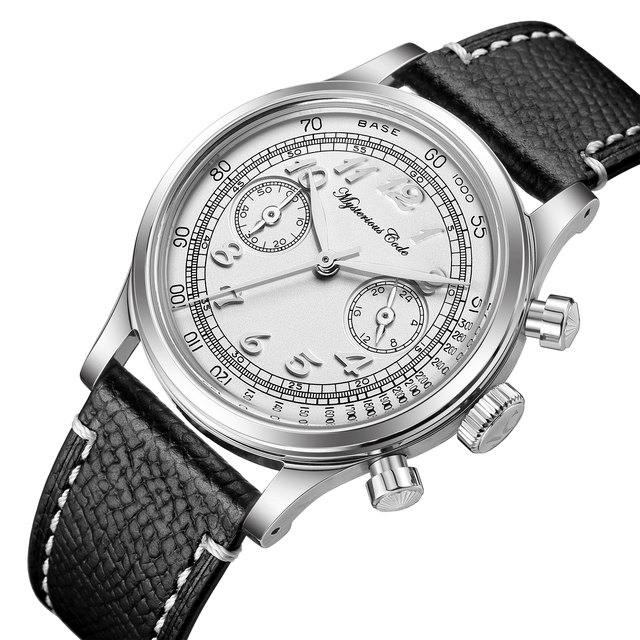 National Watch Player/Mysterious Code 38MM Aviation Chronograph ...