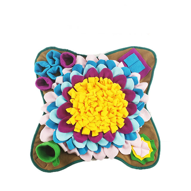Pet Sniffing Mat Feeding Mat Dog Cat Bite Resistant Puzzle Relief ...
