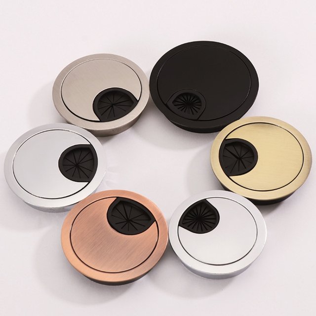 Computer desk threading hole cover desktop wiring box sealing cover ...