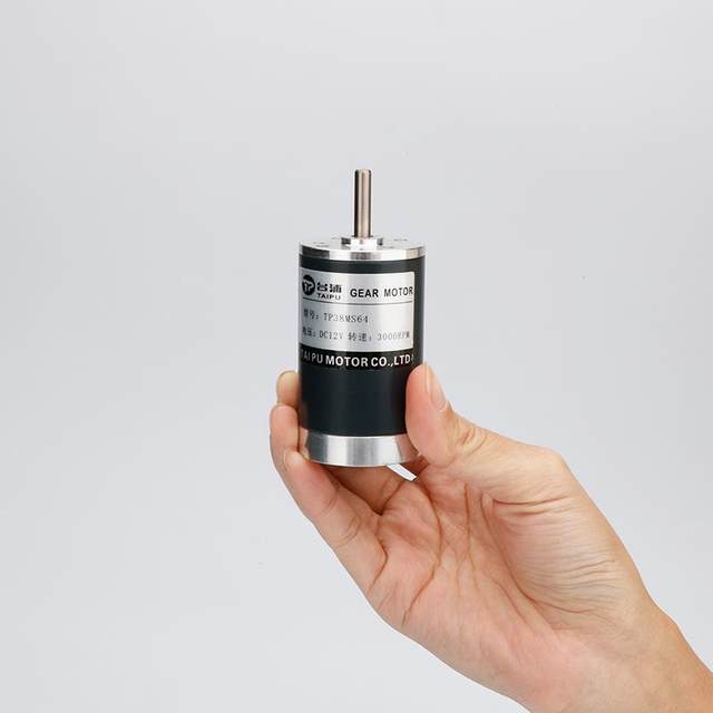 .12V24V DC permanent magnet motor 10W micro high-speed small motor ...