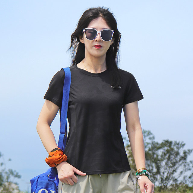 Summer fashion new mesh quick drying clothes running fitness breathable ...