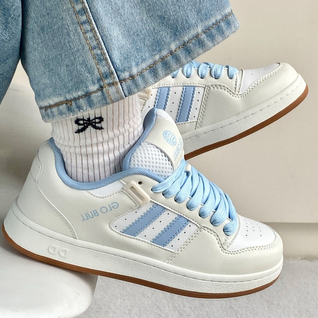 Globull autumn breathable casual board shoes women's shoes thick bottom ...