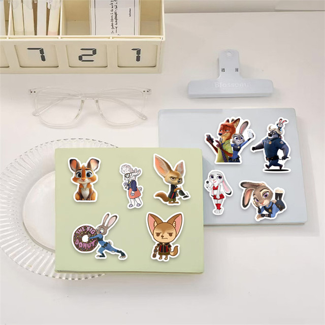 50 cute high-definition Zootopia cartoon animation stickers to decorate ...