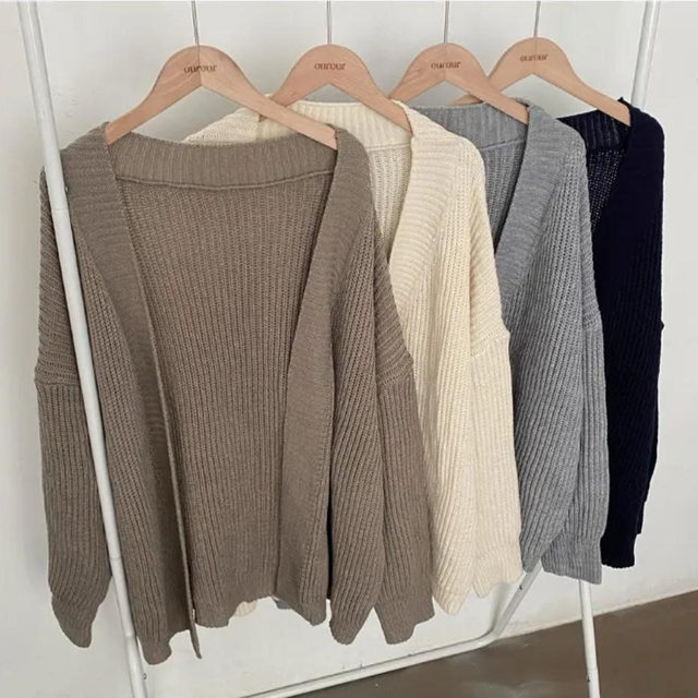 DH Maillard outfit! Retro Japanese lazy style sweater early autumn coat ...