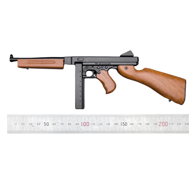 1:3 Thompson submachine gun model detachable and assembled metal alloy ...