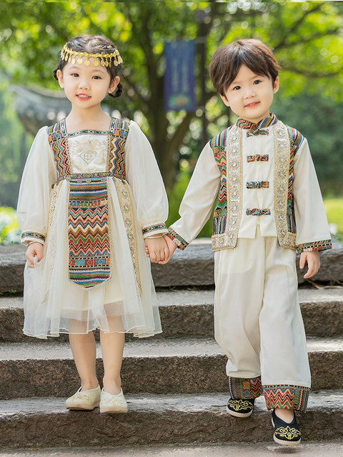 Boys' Han Dynasty Spring and Autum Ethnic Minority Clothing Classy ...