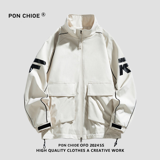 Ponchioe new jacket for men spring and autumn 2024 new couple wear ...