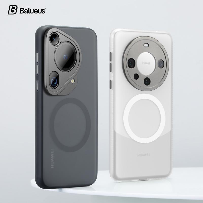 Balueus适用华为Pura70Ultra手机壳P70Pro＋外壳Mate60保护套pure磨砂P70磁吸镜头全包防摔purap新品prua ...