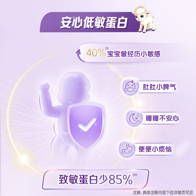 Yili Jin Lingguan Youzi Lamb Shuxiang 1-step formula infant milk powder ...