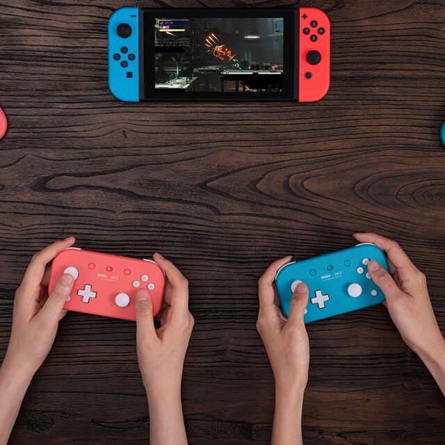 Eight Hall 8bitdo Lite 2 Lightweight Game Hands Skin Sensing Wireless Switch OLED game machine ...