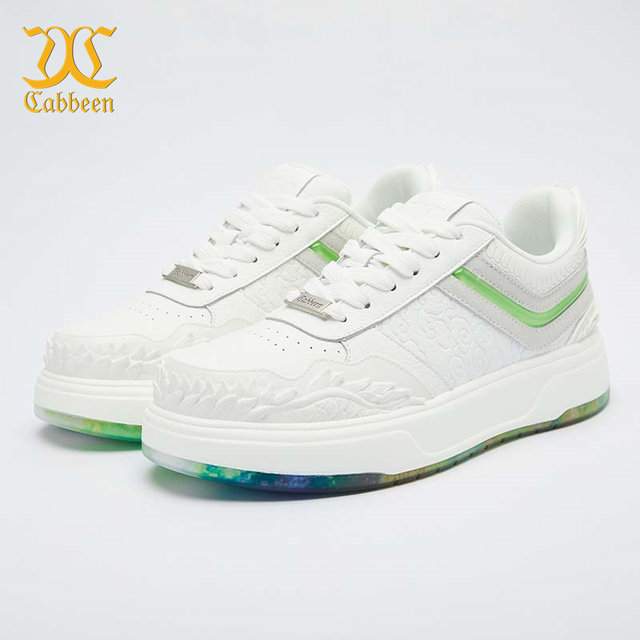 Cabbeen/Cabeen mall same style men's shoes original dragon pattern ...