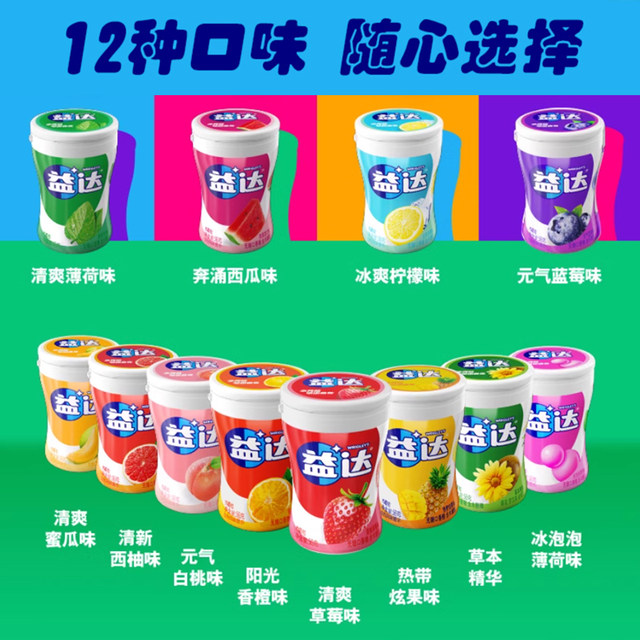 Yida mouth gum staying incense, freshness, fresh candy snack net red ...