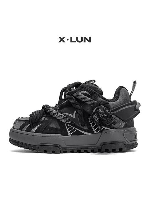 X.LUN Black Wukong series fashion trendy shoes dad shoes men and women ...