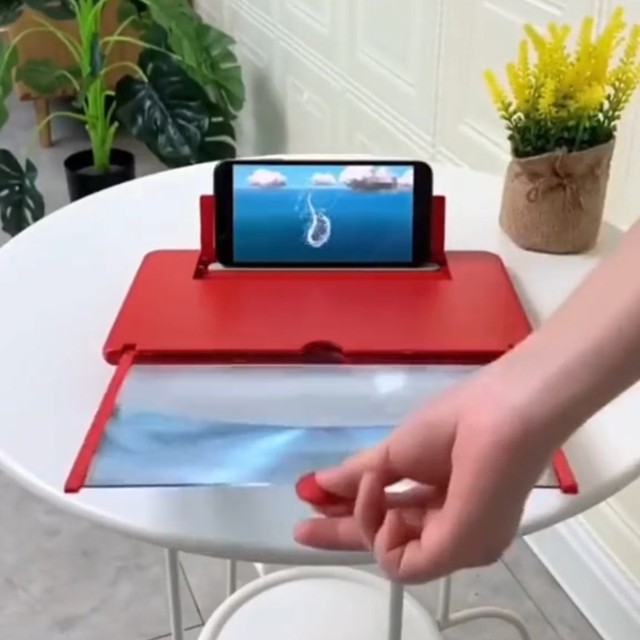 Mobile phone screen amplifying mirror projection bracket 3D high ...