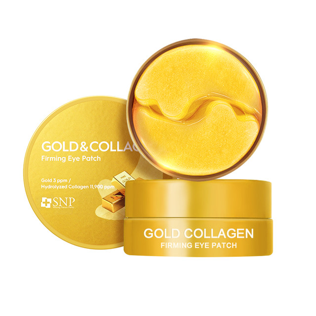 South Korean SNP Gold Collagen Eye Mask Firming, Moisturizing, Retoning Nourishing and ...