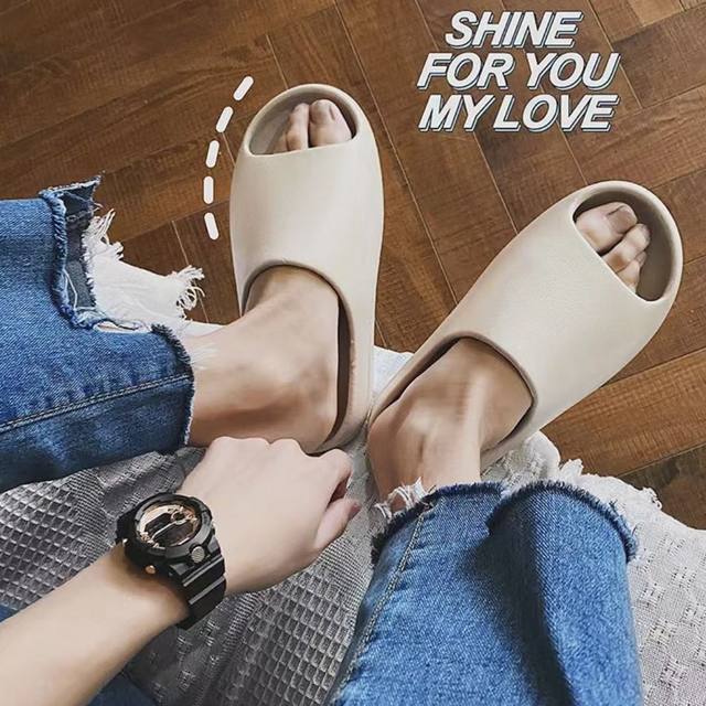 Candy/Kapok/Official flagship summer couple style EVA stomp feel new ...