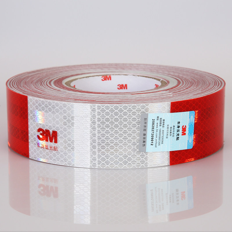 Genuine 3M Reflective Warning Stickers for Cars, Trucks, and Vehicles