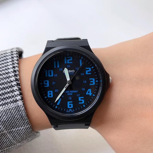 Casio Student Exam Pointer Silent Quartz Watch Couple Gift Waterproof ...