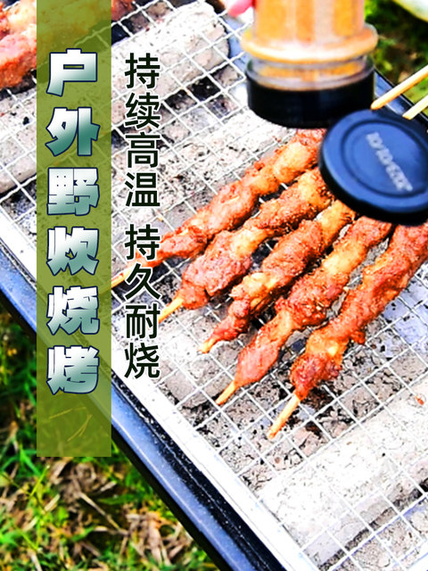 Barbecue charcoal barbecue, smokeless carbon household fruit charcoal ...
