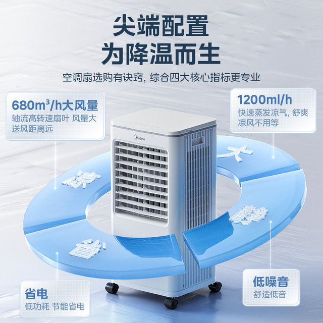 Midea air conditioner fan refrigeration household air conditioner ...
