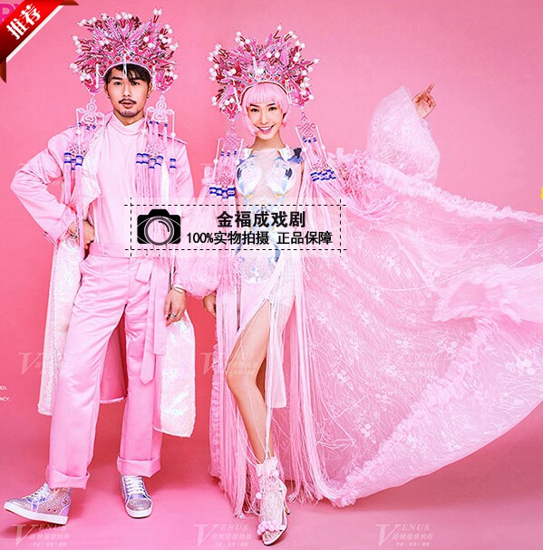 2019 studio shooting theme costume opera three phoenix crown couple ...