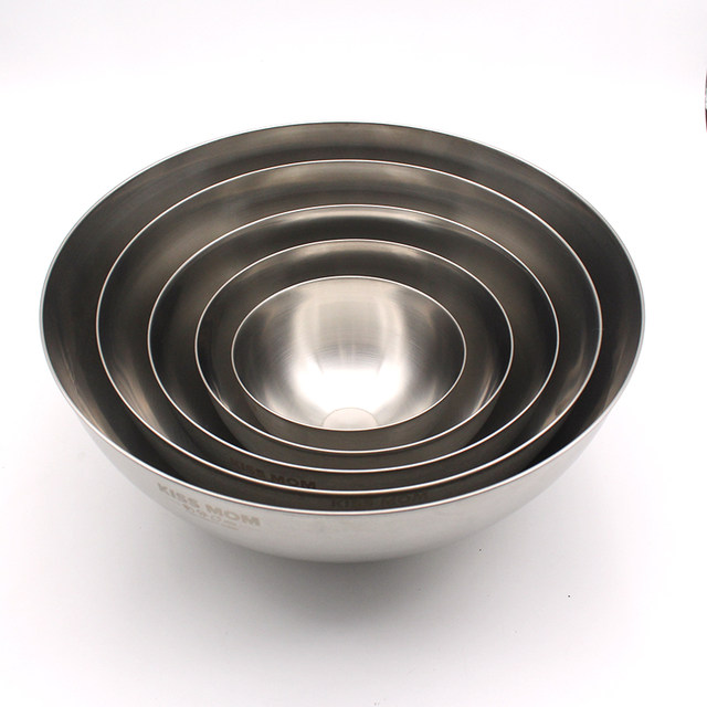 Salad basin mixing basin deepen the egg basin baking 304 stainless ...