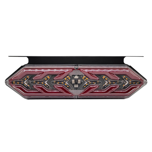 Large truck flash rear tail light assembly 24v trailer LED high ...