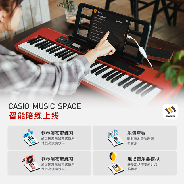 Casio Electronic Piano beginner adult children's professional ...